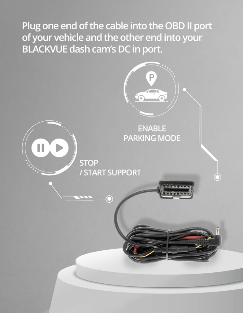 OBD II Power Cable - BlackVue Online Store